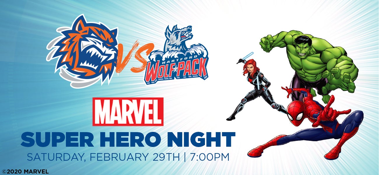 Marvel Super Hero Night | Total Mortgage Arena